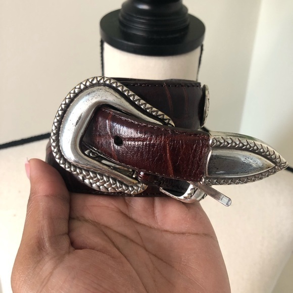 Accessories | Vintage Imported Italian Leather Belt | Poshmark
